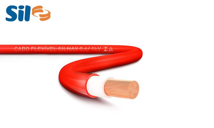 CABO FLEXÍVEL SILNAX 6MM² 0,6/1 KV PRETO HEPR 90°C ROLO COM 100 METROS | Almeida Distribuidor