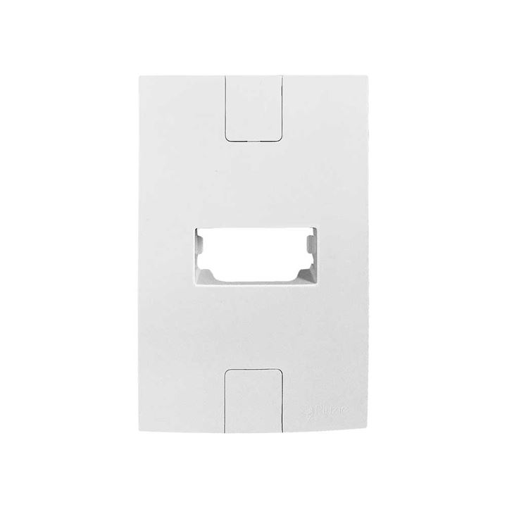 PLUZIE LINHA NEW CAPRICE BRANCA PLACA 4X2 PARA 1 MÓDULOS | Almeida ...