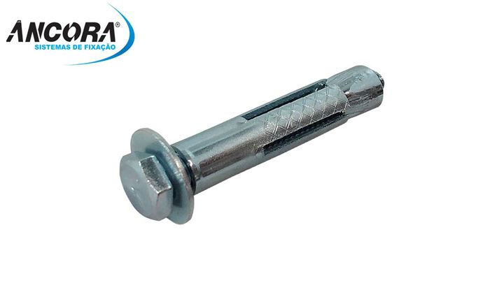 CHUMBADOR COM PARAFUSO CBA 3/8X2.1/2 C/25 | Almeida Distribuidor