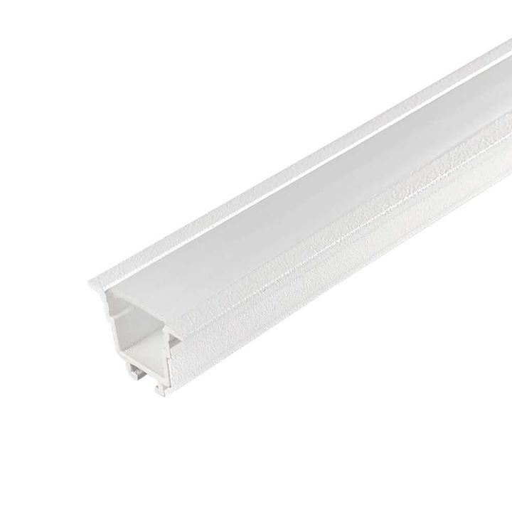 PERFIL PARA FITA DE LED EMBUTIR 2415 RISQUÉ BF-2000 2M BRANCA -AVANTT ...