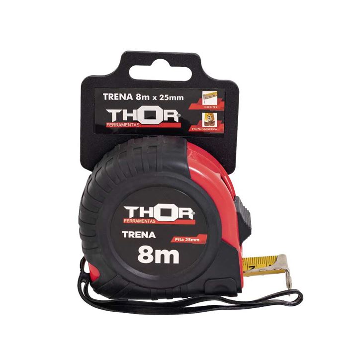 TRENA THOR EMBORRACHADA DE BOLSO 8M X 25MM | Almeida Distribuidor