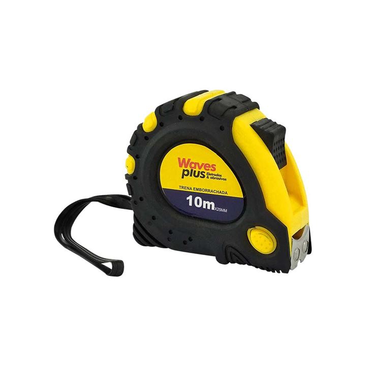 TRENA WAVES PLUS EMBORRACHADA COM TRAVA E ÍMÃ 10M X 25MM | Almeida ...